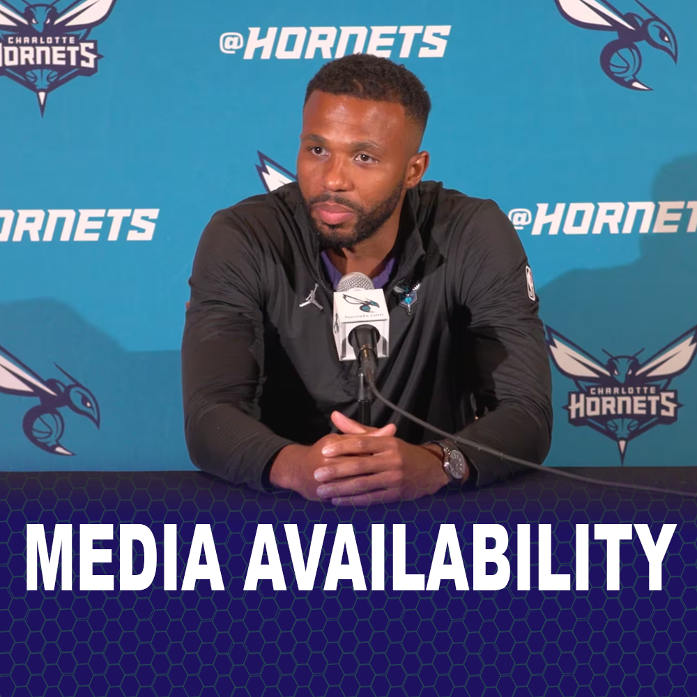 Highlights from Hornets media availability after round 1 of the 2024 NBA Draft - At The Hive