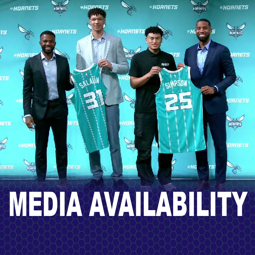 A recap of Hornets press conferences regarding their draft picks - At ...